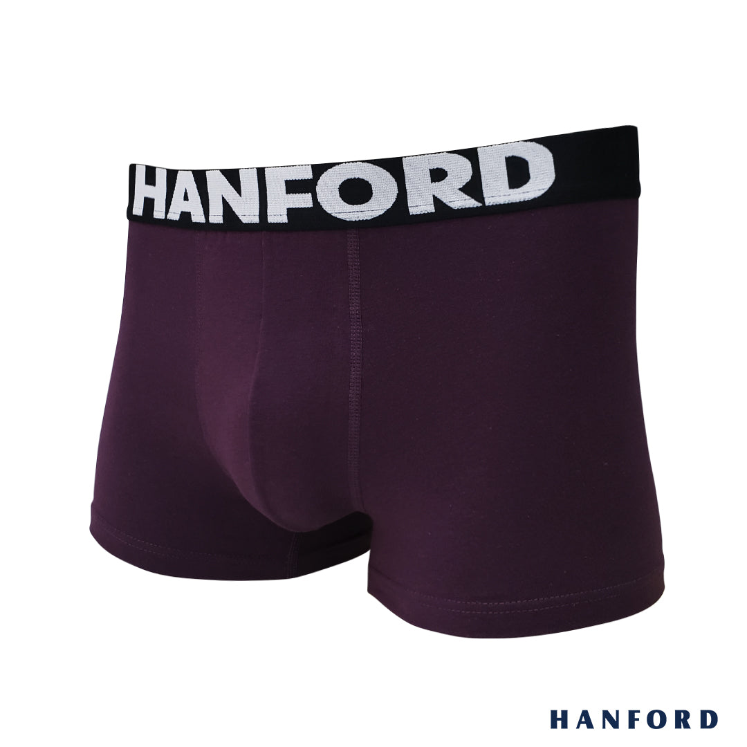Hanford Men Cotton w/ Spandex Boxer Briefs Terra - Assorted Colors (3i ...