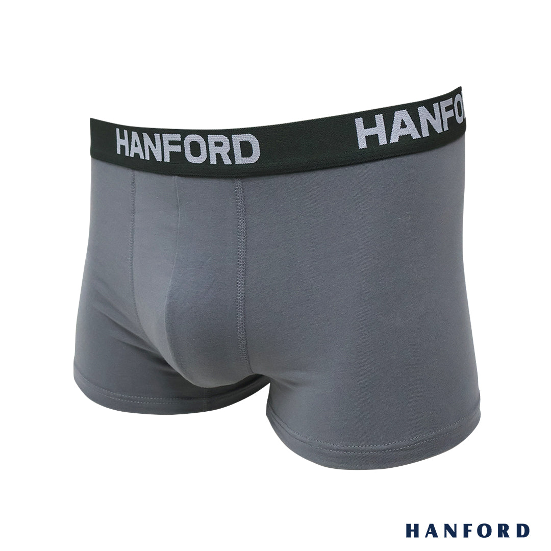 Hanford Men Cotton w/ Spandex Boxer Briefs Arlo - Assorted Basic Color ...